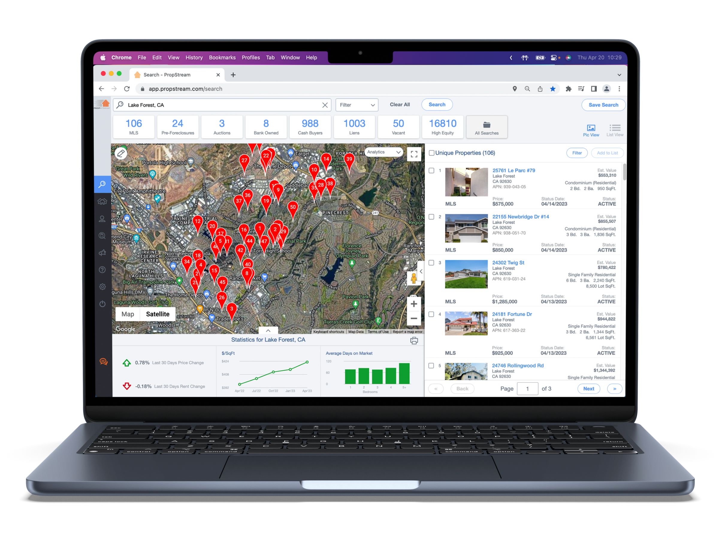 PropStream Real Estate Investment Software