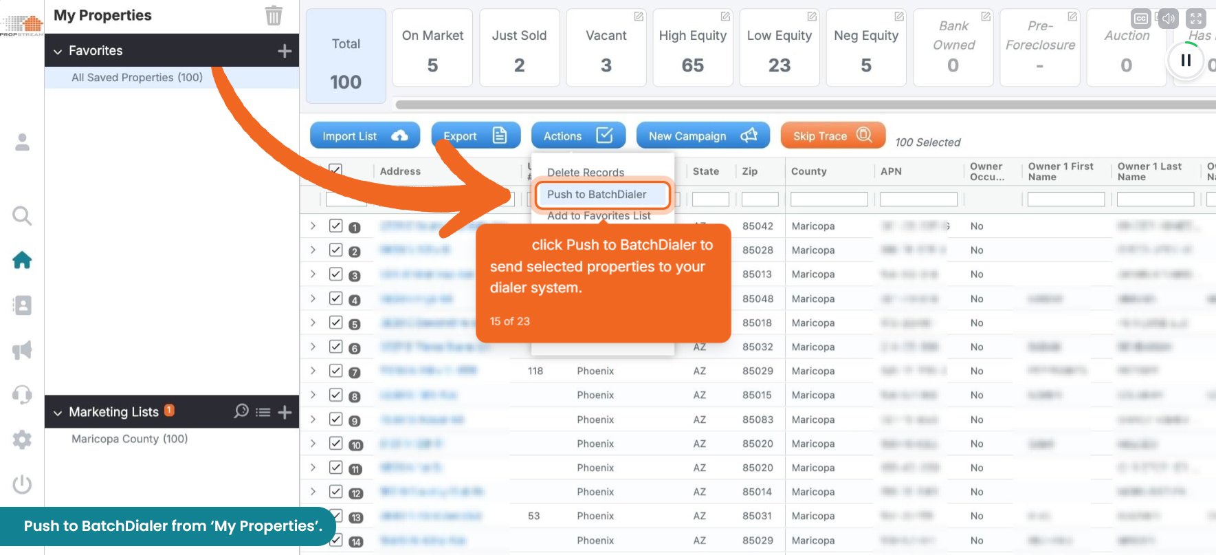 Push-to-BatchDialer: Seamless API Sync From PropStream to BatchDialer ...