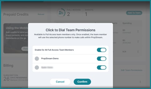 Click-to-Dial in PropStream: Call Leads Instantly, Right Where You Work