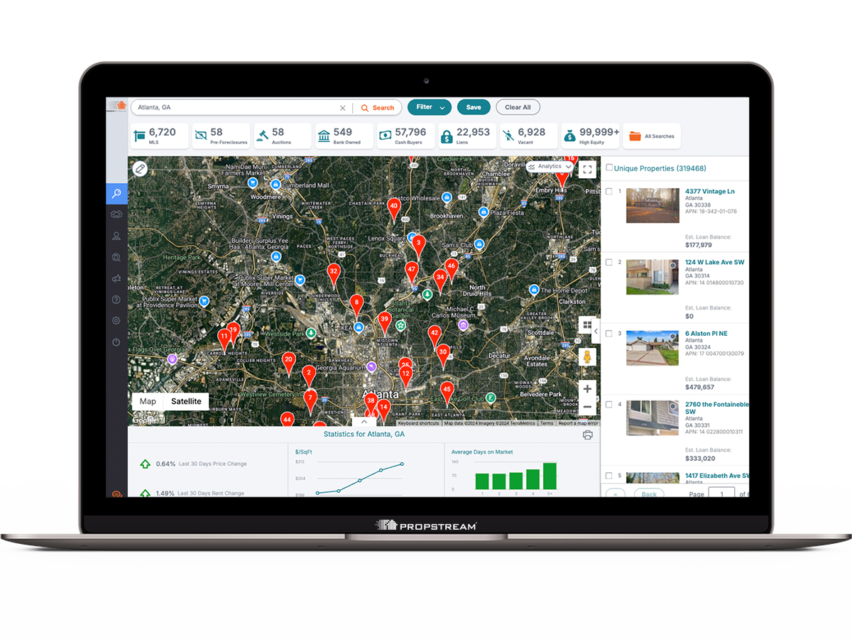 Propstream Real Estate Investment Software - Features
