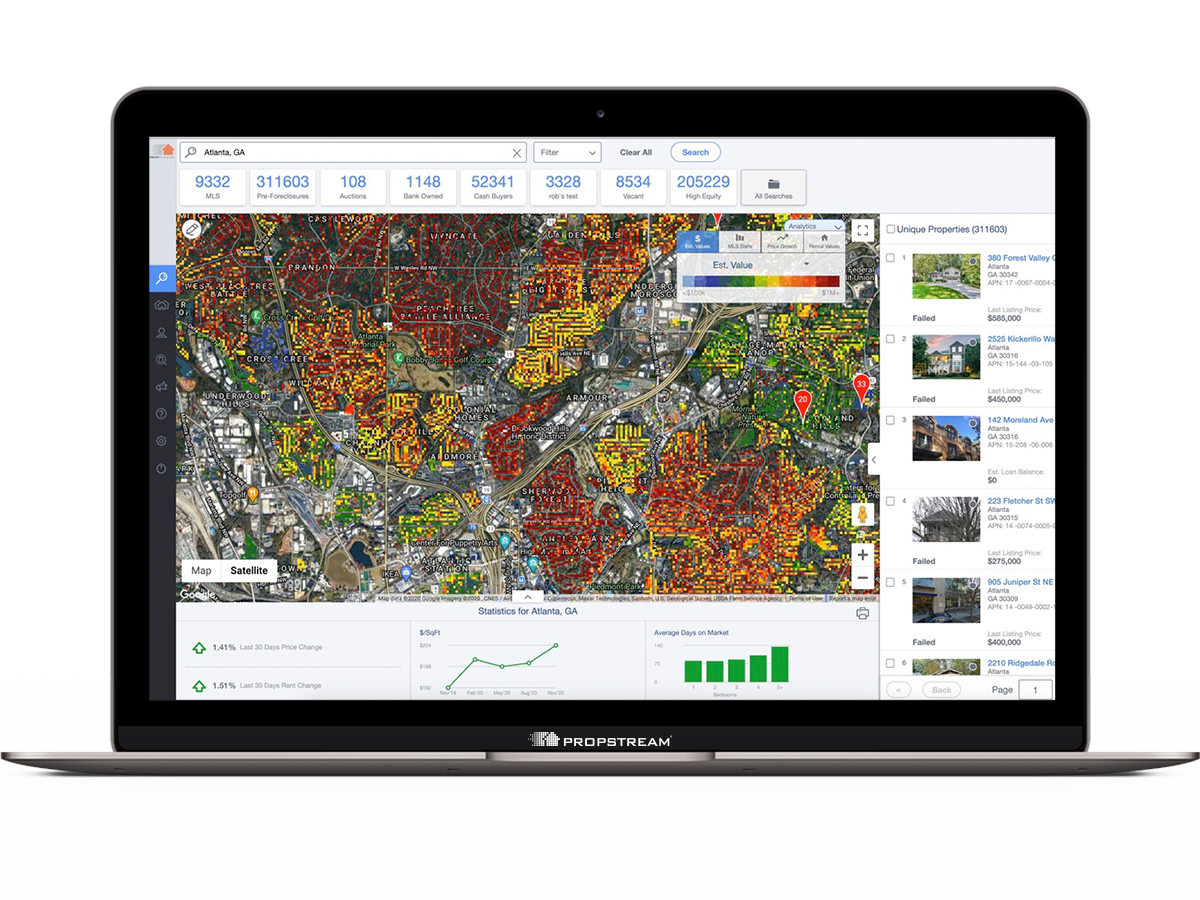 PropStream Real Estate Investment Software