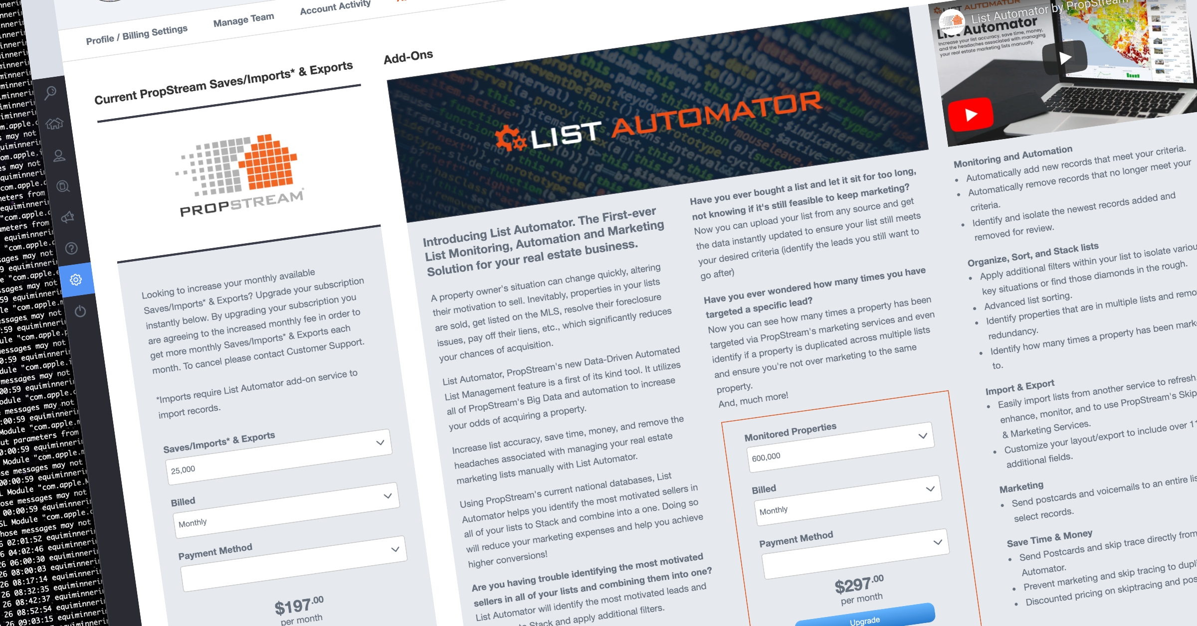 PropStream Investor Essentials: Organization and Add-Ons